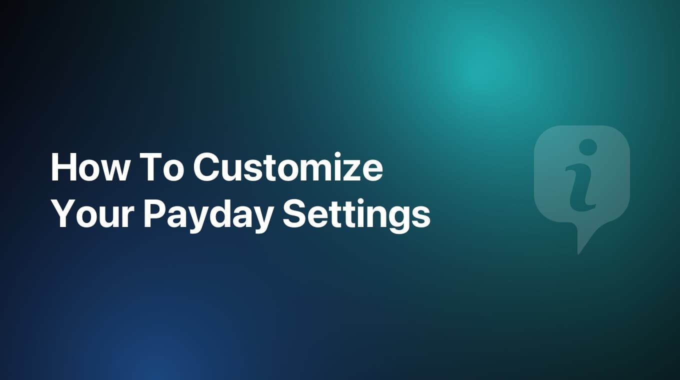 How To Customize Your Payday Settings - MoneyCoach