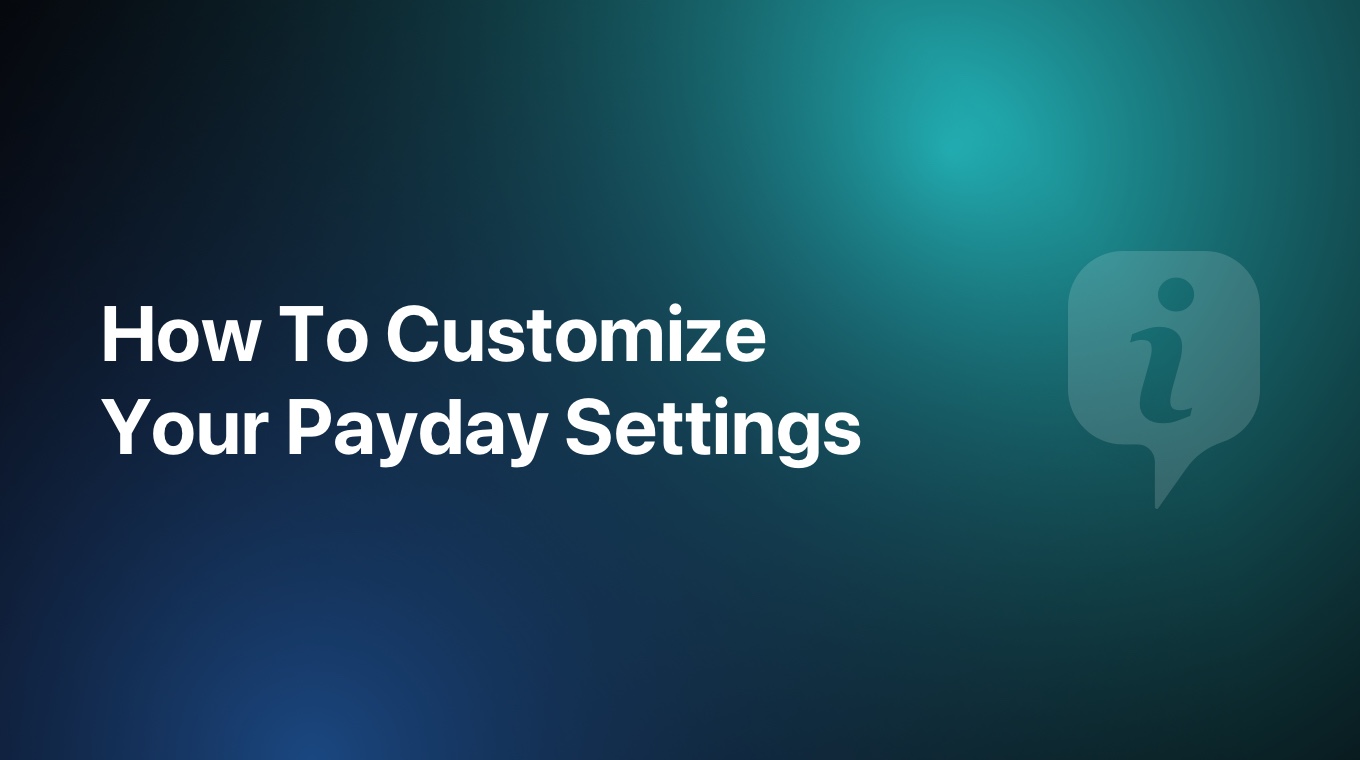 How To Customize Your Payday Settings - MoneyCoach