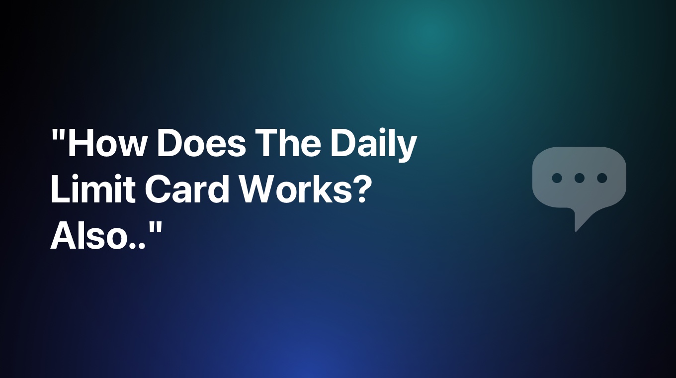 How Does The Daily Limit Works? - MoneyCoach
