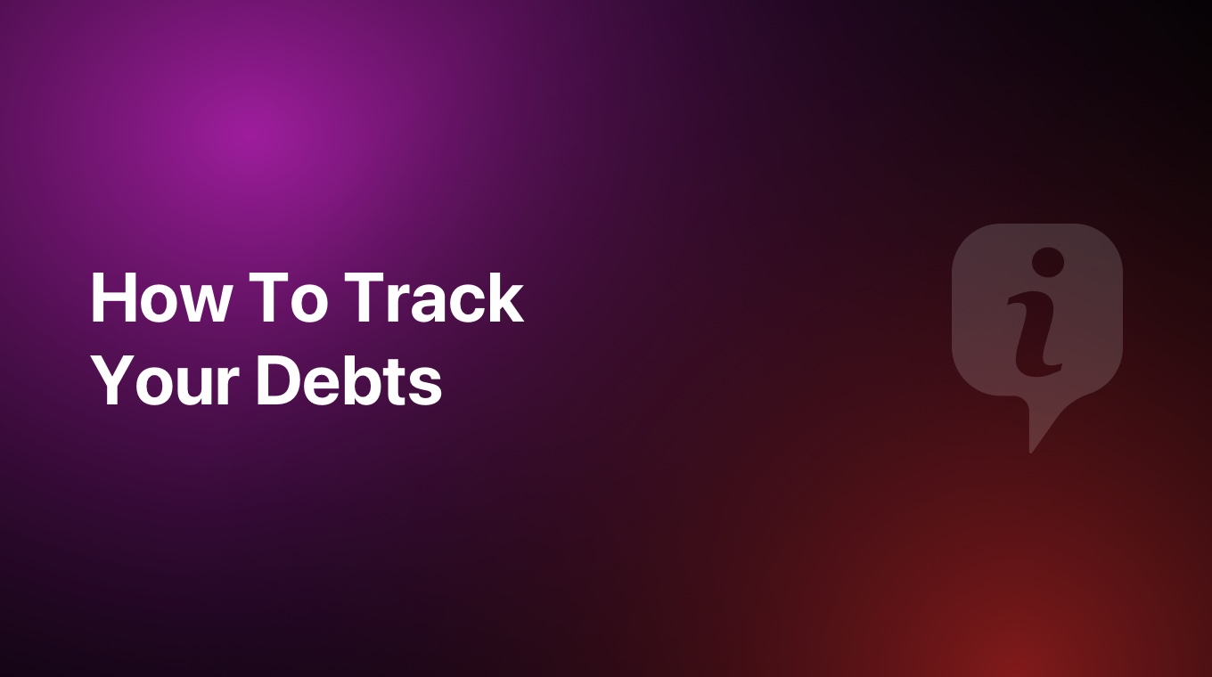 How To Track Debts - MoneyCoach