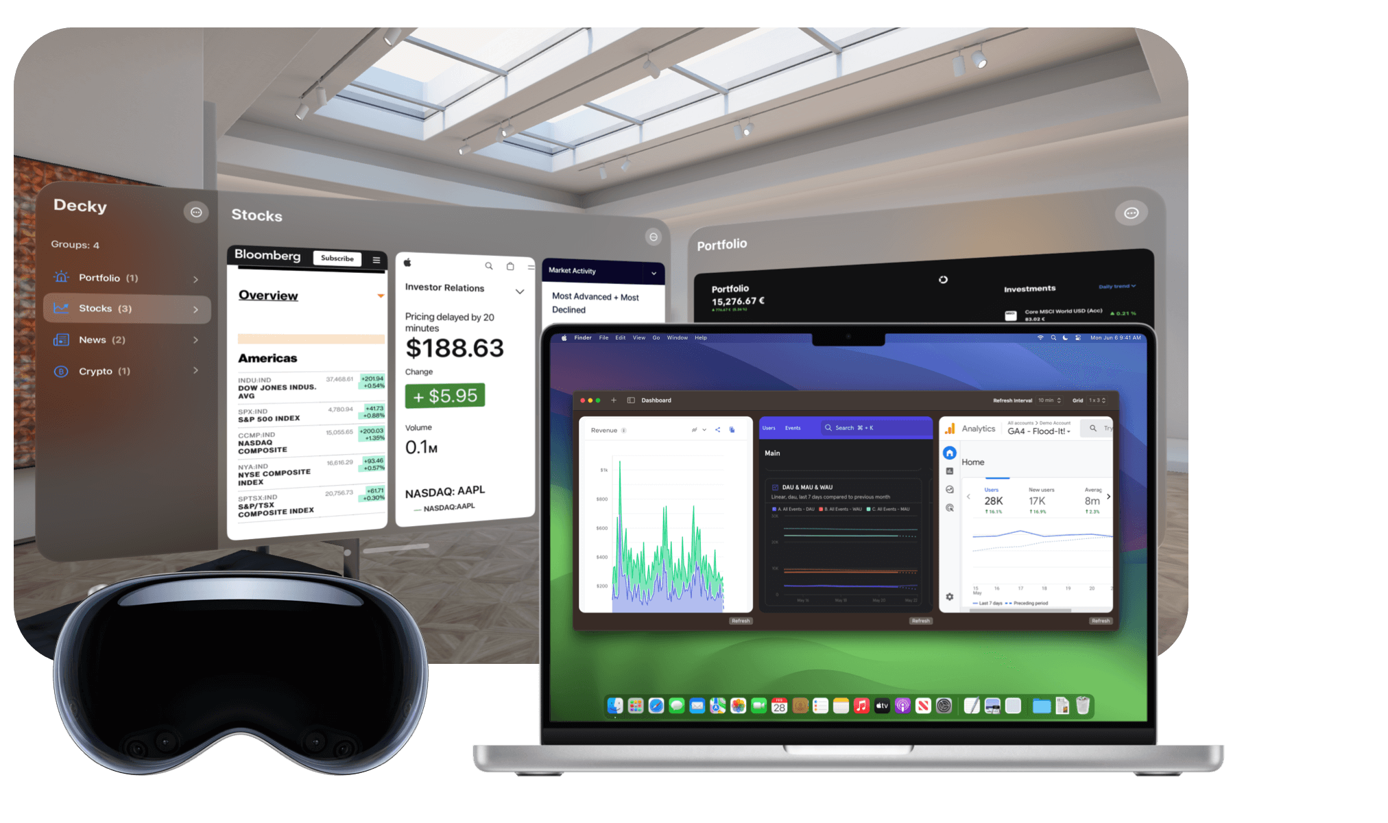 Decky Dashboard - Elevate Your Workspace - MoneyCoach